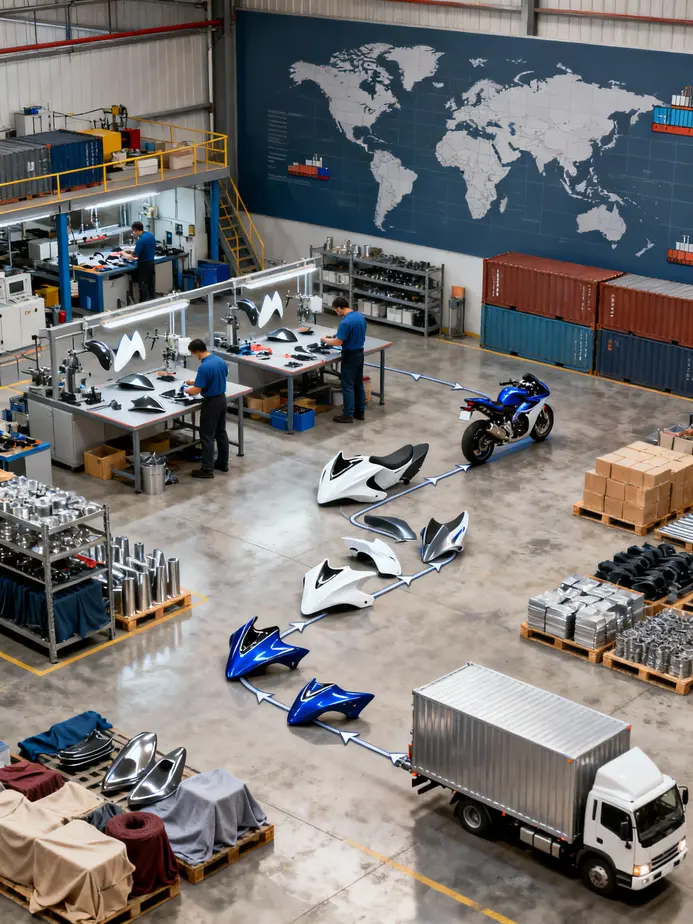 Revving Up Performance: Custom Motorcycle Race Fairing Solutions ...