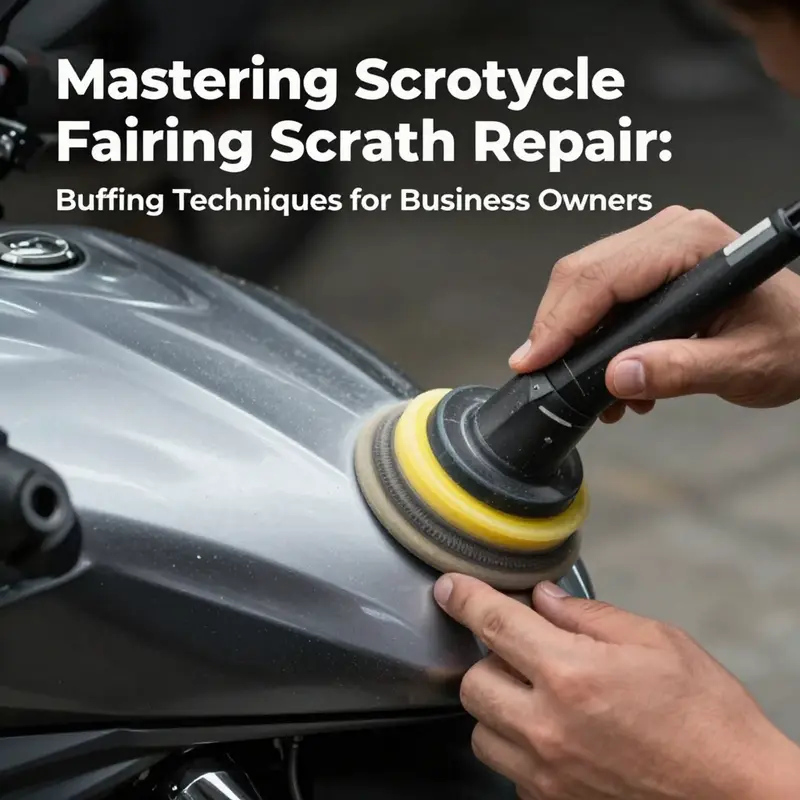 Mastering Motorcycle Fairing Scratch Repair: Buffing Techniques for ...